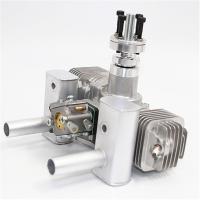 China Rcgf 40cc Twin Cylinder Petrol/Gasoline Engine Dual With Muffler/Igniton/Spark Plug For Rc Model Airplane for sale