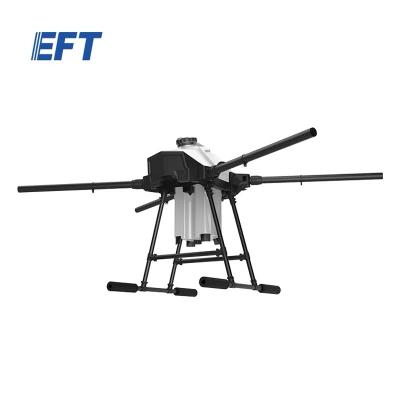 China Global New Fashion EFT G420 Farm Agri Sprayer Drone Long Time Flight Optional Plastic Fertilizer Spreaders New Machine for sale