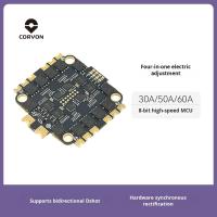 China Corvon Keyun Travel Machine Four-in-One 8-Bit 30A50A60A Brushless ESC Plastic PWM/Dshot/OneShot Racing Drone Accessories for sale