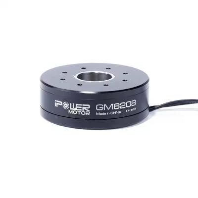 China IPower Motor GM6208 150T 6208 Hollow Shaft Brushless Gimbal Motor for DSLR/CANON 5D MARKII MARKIII Drones Magnetic Function for sale