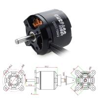 China Surpass C4250 C4260 C5045 C5055 C5065 Aluminum Alloy External Brushless Motor for FPV Compatible Fixed Wing Drones for sale