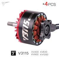 China V3115 T-MOTOR FPV Racing Drone Motor 3-12S KV400/640/900/1050 Brushless Cinematic For 8-11 Inch X4 X8 for sale