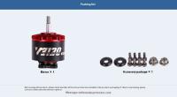 China V3115 T-MOTOR FPV Racing Drone Motor 3-12S KV400/640/900/1050 Brushless Cinematic For 8-11 Inch X4 X8 for sale