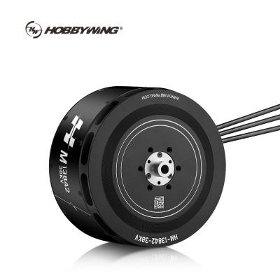 China Hobbywing HM-13842 Brushless Multi-rotor Drone Motor IPX5 24S Lipo 108kg Thrust 38kv UAV 100KG for sale