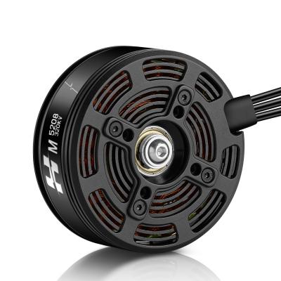 China Hobbywing HM-5208-HP 1.4~1.6kg 320KV 380 Brushless Drone 5.4 6S Parts IP45 Motor For 4.4-6.4 4-rotor UAV for sale