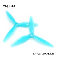 China HQprop 5X4.5X3V3-5 Inch Plastic Tri-Blade Propeller 2CW+2CCW for RC FPV Drone Quadcopter for sale