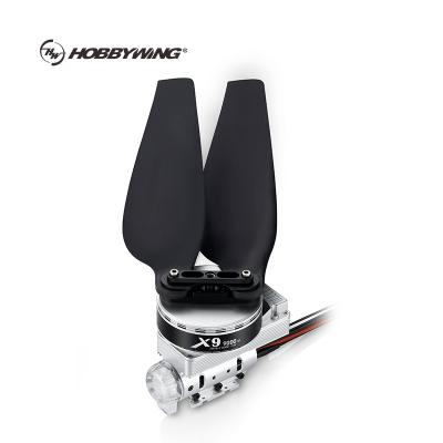 China Original Hobbywing Motor Power Kit Xrotor X9 Hobbyw Combo Propel Clip 3411 Folding Drone Propeller Hobby Wing X9 for sale