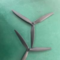 China Gemfan 1050 10 Inch 3-Blade Propeller Black Glass Fiber Nylon Macroquad for Longrange Fpv Diy Drone 1cw+1ccw Accessories Parts for sale