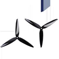 China Gemfan 7040 7 Inch 3-Blade Propeller Pc Black Diy Fpv Drone Accessories for Longrange Cinelifters (2cw+2ccw) for sale