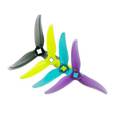China Gemfan 3520 3.5inch 3-Blade Pc Propeller For Fpv 1806 / 2004 Brushless Motor 3 Cinewhoop Drone for sale