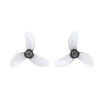 China New Gemfan 35mm 1.4 Inch 3-Blade Propeller PC Grey/Orange DIY Cinewhoop Tinywhoop FPV Drone Accessories 2CW+2CCW for sale