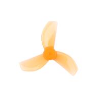 China New Gemfan 35mm 1.4 Inch 3-Blade Propeller PC Grey/Orange DIY Cinewhoop Tinywhoop FPV Drone Accessories 2CW+2CCW for sale