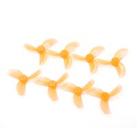 China New Gemfan 35mm 1.4 Inch 3-Blade Propeller PC Grey/Orange DIY Cinewhoop Tinywhoop FPV Drone Accessories 2CW+2CCW for sale