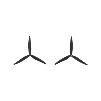 China GEMFAN 1050 10Inch 3-Blade Propeller Black Glass Fiber Nylon Macroquad For Longrange FPV DIY Drone 1CW+1CCW Accessories Parts for sale
