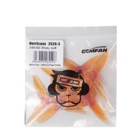 China Wholesale Gemfan 2520-3 2.5inch 3-bladed Brushless Motor FPV Propeller For RC Racing Drones DIY Parts for sale