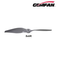 China GEMFAN Factory Price 8 Inch Nylon Glass Fiber Electric Propeller 8X6E 8X6R CCW CW for RC Quadcopter Made of Durable Plastic for sale