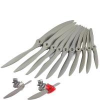 China Gemfan APC Shape 8inch to 15inch 12x8 Fiberglass Nylon Propeller for Nitro Airplanes for sale