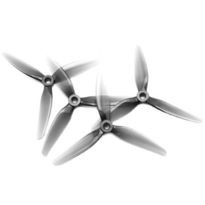 China Master 5 V2 Set of 4 Adapts to Gemfan 51466 Transparent Gray Plastic Racing Drone Parts with 2 Positive and 2 Negative Features for sale