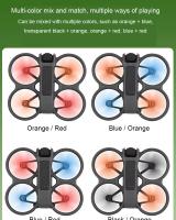 China 4pcs/Bag Rush 3 Blade Propeller For Dji Avata 2 Propellers Cross-Machine Color Blades Wings Wing Accessories for sale