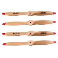 China 6 Star 2 Blade  Beech Wooden Gas Power Propeller Cw Tractor For Airplane Fm for sale