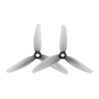 China New HQ 4-Inch 3-Blade Propeller PC Grey 4x3x3 DIY FPV Cinewhoop Racing Drone Accessories (2CW+2CCW) for sale