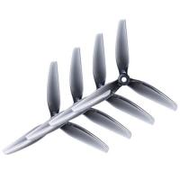 China Wholesale Price 4pcs HQ Ethix S5 Prop Light Grey 5X4X3 5040 5inch 3-Blade Propeller CWCCW For POPO RC Racing Drone Parts for sale