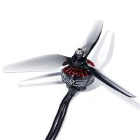 China Wholesale Price 4pcs HQ Ethix S5 Prop Light Grey 5X4X3 5040 5inch 3-Blade Propeller CWCCW For POPO RC Racing Drone Parts for sale