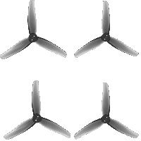 China Hot 10 Pairs HQ 2.5 Inch 3-Blade Propeller Grey PC DIY Parts For FPV Cinewhoop Tinywhoop Racing Drones (CW+CCW) for sale