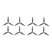 China HQ 11Inch 3-Blade Propeller Black-Glass Fiber Reinforced Nylon Frame DIY Parts For FPV Cinelifters Drone (1CW+1CCW) Accessories for sale