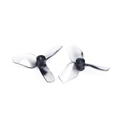 China Hot TinyWhoop Cinewhoop Alpha A65 FPV Drone DIY Accessories HQ 31xmm 1.22 Inch 3-Blade Propeller In PC Grey 2CW+2CCW
