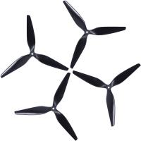 China New Hq 9x5x3 9 Inch 3-Blade Propeller Black Glass Fiber Reinforced Nylon Frame Diy Parts For Fpv Longrange Drones (1cw+1ccw) for sale