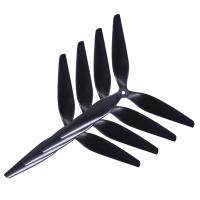 China New Hq 9x5x3 9 Inch 3-Blade Propeller Black Glass Fiber Reinforced Nylon Frame Diy Parts For Fpv Longrange Drones (1cw+1ccw) for sale