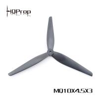 China New Hqprop 10 Inch 3-Blade Propeller X4.5x3 Black Carbon Reinforced Nylon Diy Partsfor Uav Fpv Drone Longrange for sale