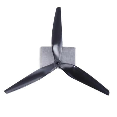 China Hq Prop Class X 13x12x3 Inch 3 Blade / Tri-Blade Black Carbon Reinforced Nylon Eller Cw Ccw For Fpv Rc Drone for sale