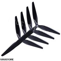 China Hq Prop Class X 13x12x3 Inch 3 Blade / Tri-Blade Black Carbon Reinforced Nylon Eller Cw Ccw For Fpv Rc Drone for sale