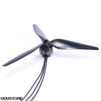 China Hq Prop Class X 13x12x3 Inch 3 Blade / Tri-Blade Black Carbon Reinforced Nylon Eller Cw Ccw For Fpv Rc Drone for sale