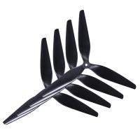 China Hq Macroquad Prop 10x5x3/9x5x3 50/9050 Inch/9 3 Blade/Tri-Blade Black-Carbon Reinforced Nylon Eller For Fpv for sale