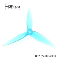 China Hqprop R37 5137 5.1x3.7x3 3-Blade Propeller Fpv Racing  Drones Diy Parts Accessory for sale