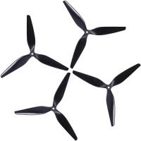 China Hqprop 3 Blade 9050 1050 9x5x3 Propeller Efficient 3-Blades For Rc Drone Propellers Carbon Fiber Props for sale