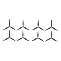 China Hot Hq 11 Inch 3-Blade Propeller Black-Glass Fiber Reinforced Nylon Frame Diy Parts For Cinelifters Drone (1cw+1ccw) Accessories for sale