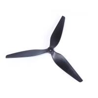 China Hqprop 10x5x3 Inch 3-Blade Propeller Black Carbon Reinforced Nylon Diy Parts For Fpv Longrange Cinelifter Drone (1cw+1ccw) for sale