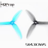 China Hot Sales HQPROP 5X4.3X3V2S 5043 5XX3 3-Blade PC Propeller For RC FPV Racing 5inch Drones DIY Parts for sale