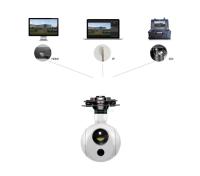 China Q10TIR-35 x EOIR Dual-Sensor Object Tracking Gimbal Thermal Gyro-stabilized Camera UAV Industrial Inspection Oil Pipeline for sale