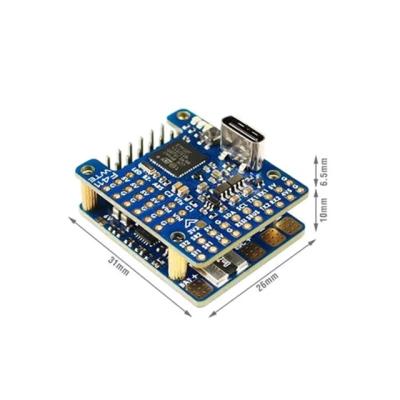 China Matek F411-Wte Flight Controller F Wte Osd 2~6s Inav Barometer for Racing Drone Flywing Airplane for sale
