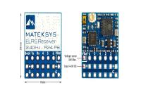 China wholesale mateksys matek elrs-r24-p6 r6 expresslrs 2.4g 6ch pwm 3.0 vbat voltage for rc racing drones for sale