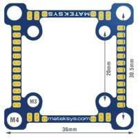 China mateksys matek f405-minite flight controller 20xmm/30.5x mounting support blackbox/baro air unit ardupilot/bf/inav for sale