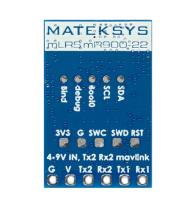 China MATEK MR900-22 RX MLRS MAVLINK MHZ RECEIVER MHz LoRa / DBm RF Power For Long Range Rc Moder Drone Parts for sale