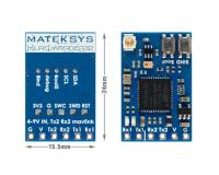 China MATEK MR900-22 RX MLRS MAVLINK MHZ RECEIVER MHz LoRa / DBm RF Power For Long Range Rc Moder Drone Parts for sale