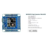 China MATEK F405 HDTE STM32F Flight Controller 3 12S Dual BEC OSD 30xmm Plastic Blackbox FPV Drone To F722 HD for sale