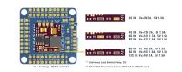 China MATEK F405 HDTE STM32F Flight Controller 3 12S Dual BEC OSD 30xmm Plastic Blackbox FPV Drone To F722 HD for sale
